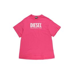 Diesel Kleid 'DEXTRA' M&auml;dchen Gr&ouml;&szlig;e 140 fuchsia / wei&szlig;