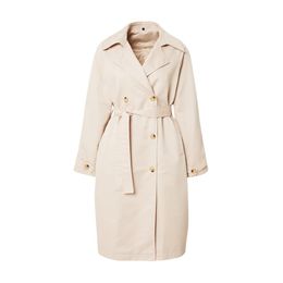 Trendyol Between-Seasons Coat female Beige size 42