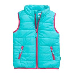 Playshoes Weste Jungen Gr&ouml;&szlig;e 86 aqua / dunkelpink