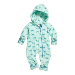 Playshoes Overall Jungen Gr&ouml;&szlig;e 68 t&uuml;rkis / royalblau