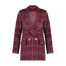 Trendyol Blazer Damen Gr&ouml;&szlig;e 42 weinrot / wei&szlig;