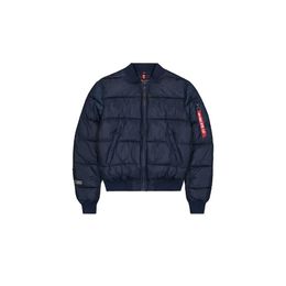 Alpha Industries Winter Jacket male Blue size S