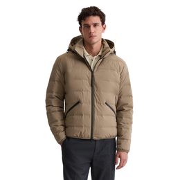 Marc O'Polo Outdoorjacke MARC O'POLO "aus wasserdichter Performance-Fabric", Herren, Gr. L, pavestone, Obermaterial: 100% Polyester; F&uuml;llung: 80% Daune, 20% Feder; Futter: 100% Polyester, unifarben, regular fit, normaler Saum, Jacken Outdoorjacke