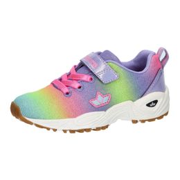 Hallenschuh Lico "Sportschuh Florina VS", Mädchen, Gr. 35, lila, Synthetik, Schuhe Hallenschuh
