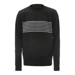 Mozzaar Pullover Herren Gr&ouml;&szlig;e L/XL grau / schwarz