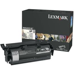 Lexmark Toner X654X31E black
