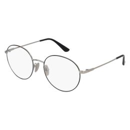 Vogue VO4177 Brille Damen | Fassung: Vollrand, Panto, Schwarz Silber