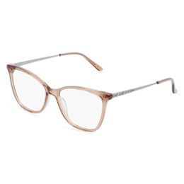 Fielmann BD 509 CL Brille Damen | Fassung: Vollrand, Quadratisch, Braun Transparent