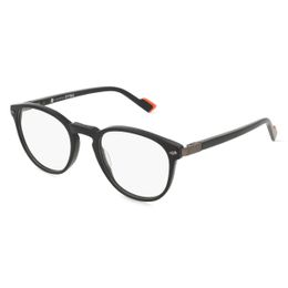 Sting VST502 Brille Unisex | Fassung: Vollrand, Panto, Schwarz Gl&auml;nzend