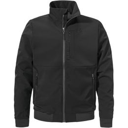 Sch&ouml;ffel Sch&ouml;ffel Suavio Softshelljacke Herren - Gr&ouml;&szlig;e 52 - schwarz