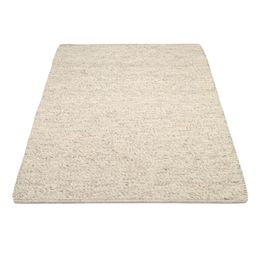 Teppich OCI DIE TEPPICHMARKE "FAVORIT", beige, B:80cm H:12mm L:300cm, Wolle, Teppiche, Teppich, Handweb-Teppich aus Indien, handgewebt, hochwertig verarbeitet