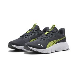 Sneaker Puma "FlexFocus Lite Modern Sneakers Jugendliche", Jungen, Gr. 37,5, strong gray weiß, Obermaterial: Textil, Synthetik; Futter: Textil; Innensohle: Textil; Laufsohle: Synthetik, Gummi, Schuhe