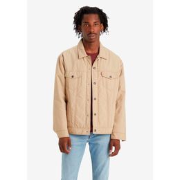 Levi's Steppjacke LEVI'S "RELAXED FIT PADDED", Herren, Gr. S, braun (true chino), Obermaterial: 100% Polyester, relaxed fit, Jacken
