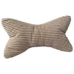 Boxxx Leseknochen, Beige, Textil, F&uuml;llung: Viskoelastik-St&auml;bchen, 24x42 cm, Schlaftextilien, Kopfkissen & Nackenkissen, Nackenkissen