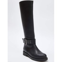 Trendyol Stiefel Damen Größe 38 schwarz Winterschuhe