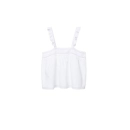 Mango Top 'Isabella' female White size XS