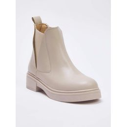 Trendyol Chelsea Boots female Beige size 36