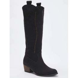 Trendyol Cowboy Boots female Black size 36