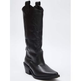 Trendyol Cowboy Boots female Black size 38