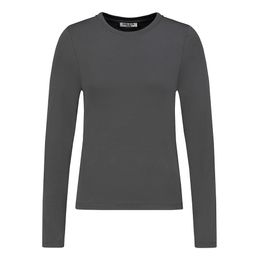 Sublevel Longsleeve in Anthrazit - 53% | Gr&ouml;&szlig;e S | Damen-tops