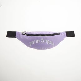 Palm Angels Hellviolette Gürteltasche mit Logo