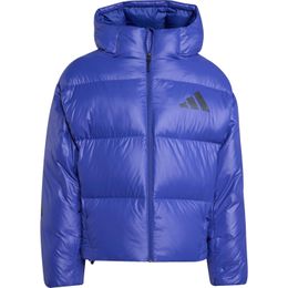 Adidas Z.N.E. Daunenjacke Herren - blau - Gr. S - Polyamid