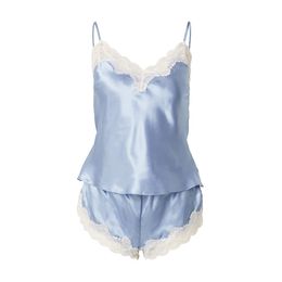 Boux Avenue Shorty 'AMELIA' Damen Gr&ouml;&szlig;e S hellblau / wei&szlig; Winterkleid
