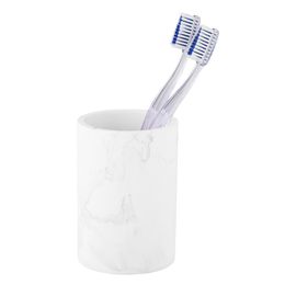 Sch&ouml;ner Wohnen Kollektion Sch&ouml;ner Wohnen Kollektion Zahnb&uuml;rstenhalter 'Balatro' Diatomit wei&szlig; &Oslash; 8 x 10,5 cm