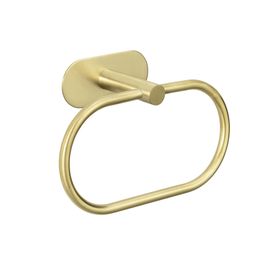 Wenko Handtuchring 'Orea' Edelstahl goldfarben 20,5 x 12,5 x 7,5 cm