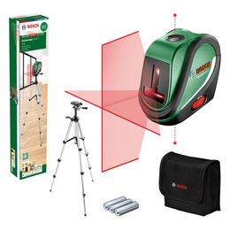 Bosch Kreuzlinienlaser-Set 'UniversalLevel 2' mit Stativ und Tasche