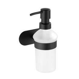 Wenko Seifenspender 'Orea' Edelstahl schwarz 200 ml