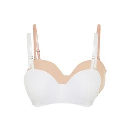 Trendyol Bra female Beige, White size 75