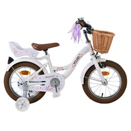 VOLARE Kinderfahrrad Blossom , 14 Zoll, wei&szlig;