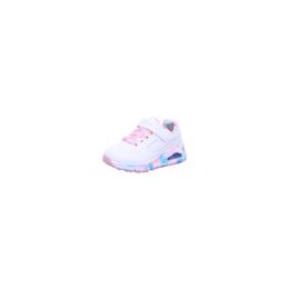 Skechers 310321L WMLT UNO GEN1 - FRESH BLOOMS Wei&szlig; Shoes Gr. 27