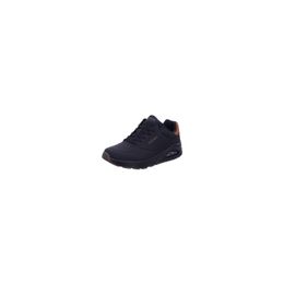 Skechers 183004 BBK UNO - SUITED ON AIR Schwarz Shoes Gr. 45