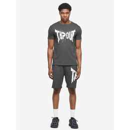 Tapout Herren T-Shirt & Shorts Set normale Passform DUNLAB