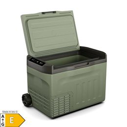 Klarstein PolarForce 30L Kompressor-K&uuml;hlbox LCD-Panel Beleuchtung Off-Road Batterieschutz 12V/230V Gr&uuml;n 30 Liter