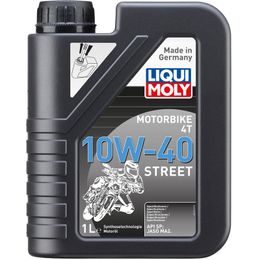 4-Takt Motor&ouml;l Liqui Moly Motorbike 4T 10W-40 Street, Synthesetechnologie, 1 Liter