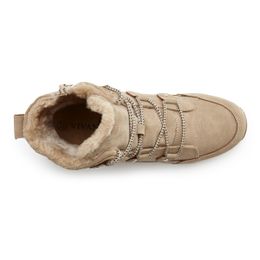 Vivance Damen Stiefelette, beige, Gr&ouml;&szlig;e 41