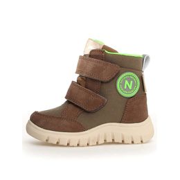 Naturino Winterboots "Geminae 3" in Hellbraun/ Gr&uuml;n - 62% | Gr&ouml;&szlig;e 29 | Kinderstiefel