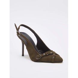 Trendyol Pumps Damen Gr&ouml;&szlig;e 38 oliv