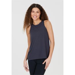 ENDURANCE ATHLECIA ATHLECIA Damen Tanktop "MOTA", grau, Gr. 34, unifarben, 88% Polyester, 12% Elasthan, Tops, mit QUICK DRY-Technologie