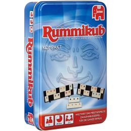 Jumbo Kinder Spiel "Original Rummikub Kompakt Metallbox", bunt, Spiele