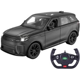 Jamara Kinder RC-Auto "Range Rover Sport SV 2,4GHz", schwarz, Kunststoff, B:15,2cm H:12,6cm T:34,3cm, Fernlenkfahrzeuge, LED-Licht; Ma&szlig;stab 1:14