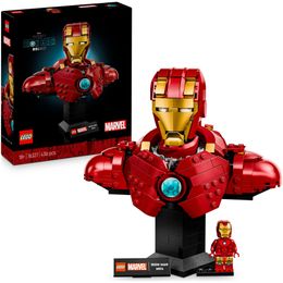 Lego Kinder Konstruktionsspielsteine "Iron Man MK4 (76327), Lego Super Heroes", bunt, Kunststoff, Spielbausteine, Made in Europe