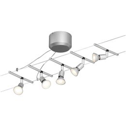 Paulmann LED Deckenleuchte "Salt", 5, &Oslash; 2,8cm H: 6,5cm, 1 Stk., grau, Wohnzimmer, Leuchten, GU 5,3