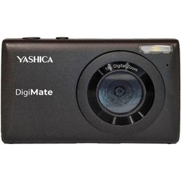 YASHICA Kompaktkamera "DigiMate 100", B:9,5cm H:6cm T:2,4cm, schwarz, Fotokameras