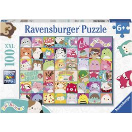 Ravensburger Kinder Puzzle "Squishmallows, Viele bunte Squishmallows", bunt, B:49cm H:36cm, Puzzles