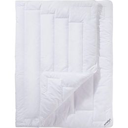 Microfaserbettdecke Schlafgut, B:155cm L:220cm, wei&szlig;, Bettdecken Bezug: 100% Baumwolle. Bettdecken F&uuml;llung: 100% Polyester, Bettdecken, "Premium",
