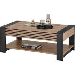 Couchtisch Stolkom, braun, Wohnzimmer, Tische, "Felipe, TOPSELLER", mit Schubkasten, Wohnzimmertisch in Eiche Artisan Dekor